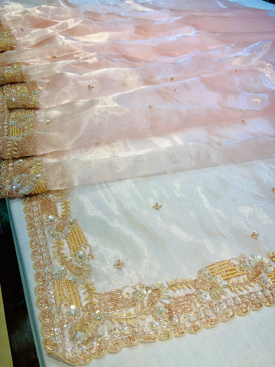 Shop Designer Jimmy Choo Sarees in India - Daabu Jaipur